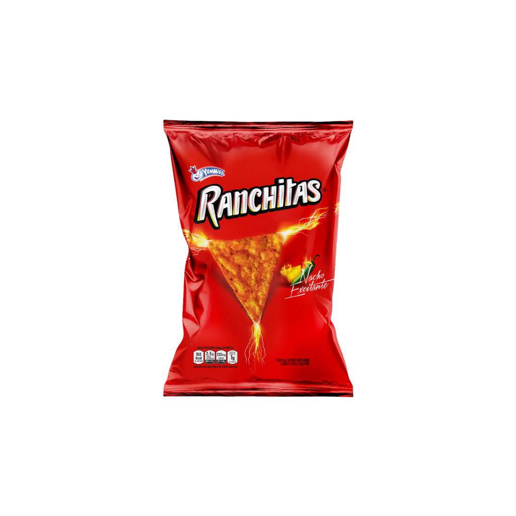Nacho Picantes Ranchitas Yummies Bolsa 150g | Mercandu
