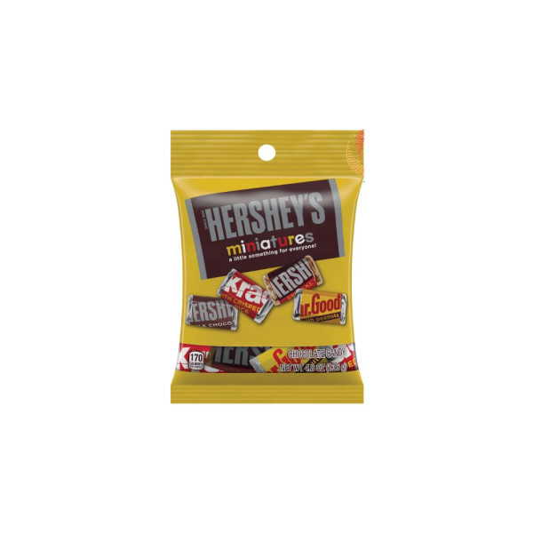 Chocolates Surtidos Miniaturas Hershey's Bolsa 136g | Mercandu