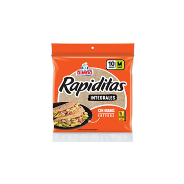 Rapiditas Integrales Bimbo Bolsa 250g 10 Un | Mercandu