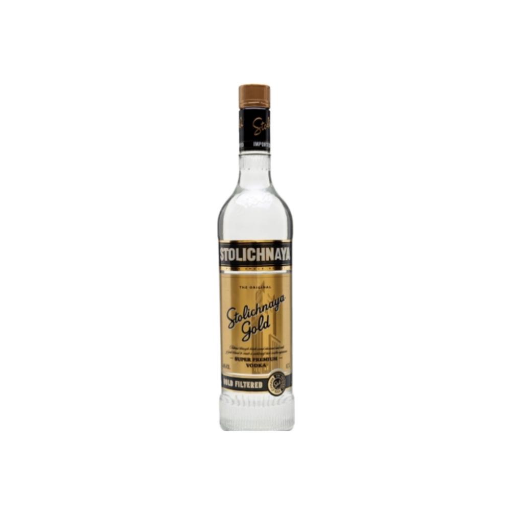 Vodka Stolichnaya Gold Vidrio 750ml | Mercandu
